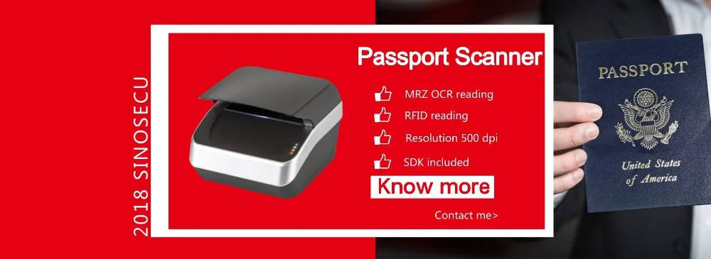 Passport Reader and ID Card Scanner - Efficient Auto-detect