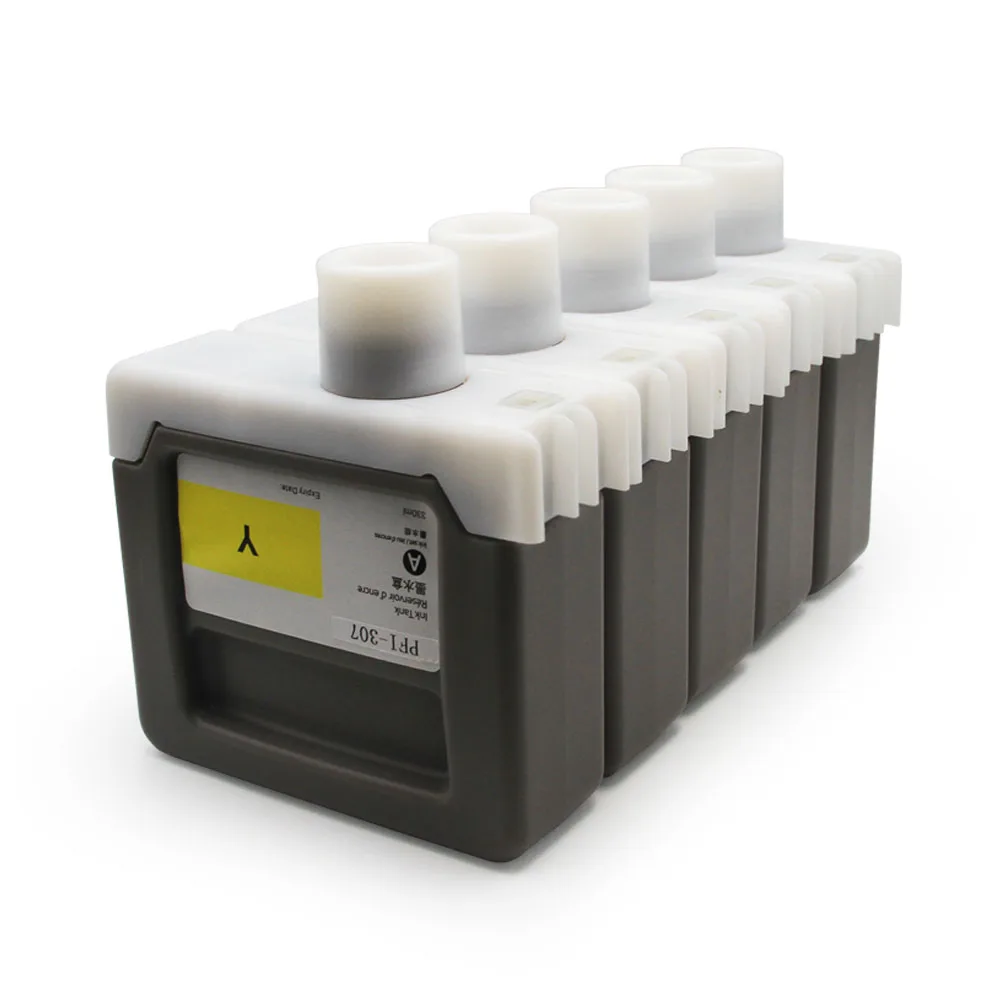 Ocinkjet 5 Colors 330ml Pfi 307 Compatible Ink Cartridge Full With Dye ...