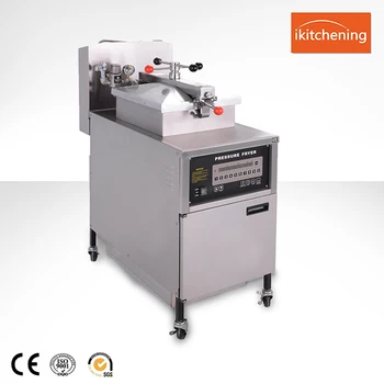 With Oil Pump & Filter Commercial Chicken Pressure Fryer/ Fried Chicken ...