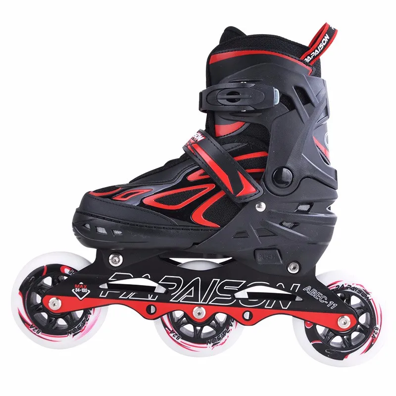 Shop 82A 84mm 90mm PU 3 Wheel Inline Roller Skates for Skates Lover