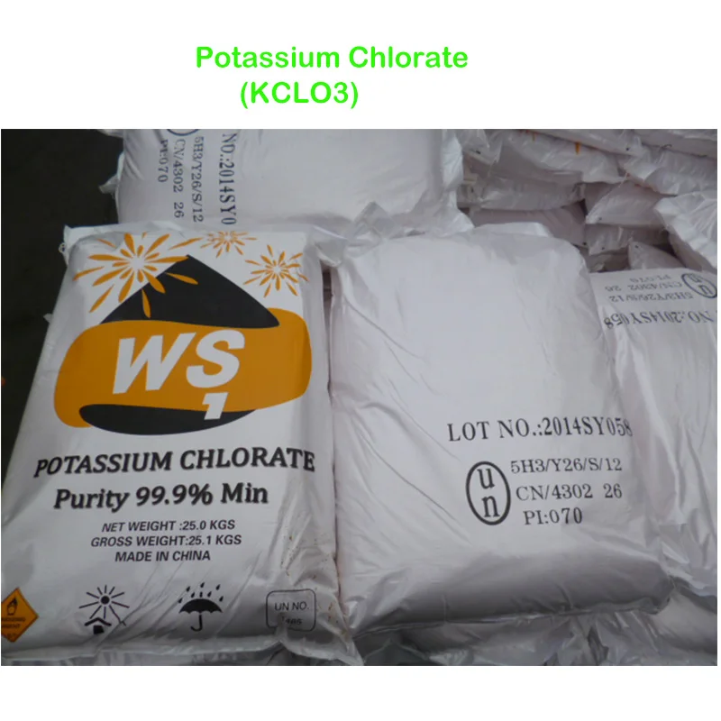 White Powder Potassium Chlorate KClO3, View Potassium Chlorate 99 5% ...