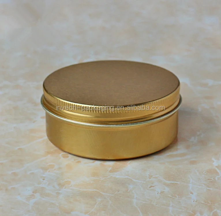 Black Aluminum Tin 1oz/4oz/5oz,Tin Matte Black Color With Screw Top Lid ...