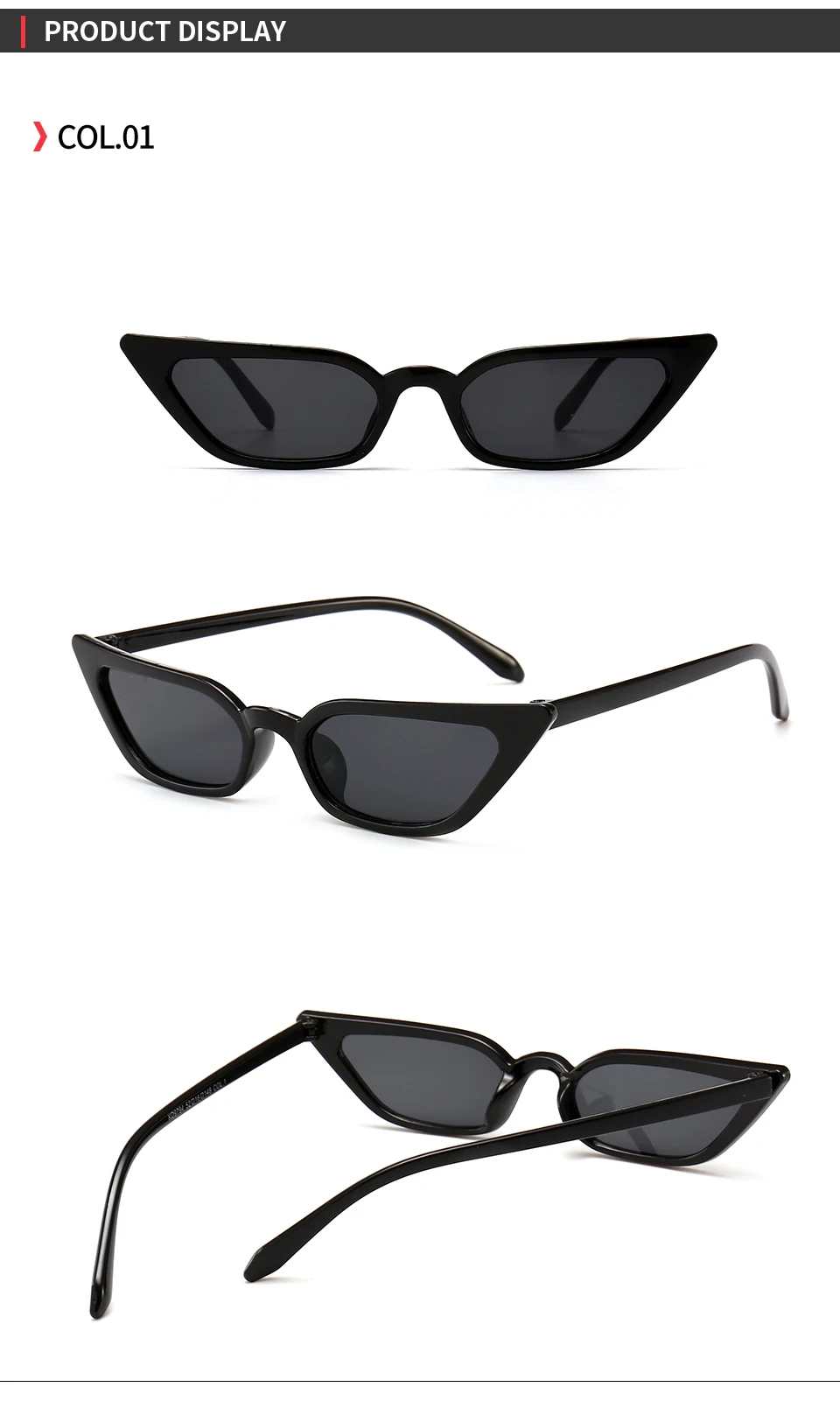 11434 Superhot Eyewear 2019 New Cateye Sun Glasses Cheap Plastic Shades