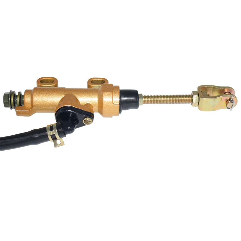 Universal Motorcycle Rear Brake Master Cylinder Pump Hydraulic Brake ...