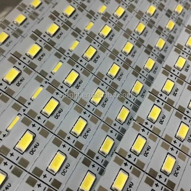 Dc4v Dc12v 24v 10m 20pcs 0.5m Rigid Strip Bar Lights 30 Led Cool White ...