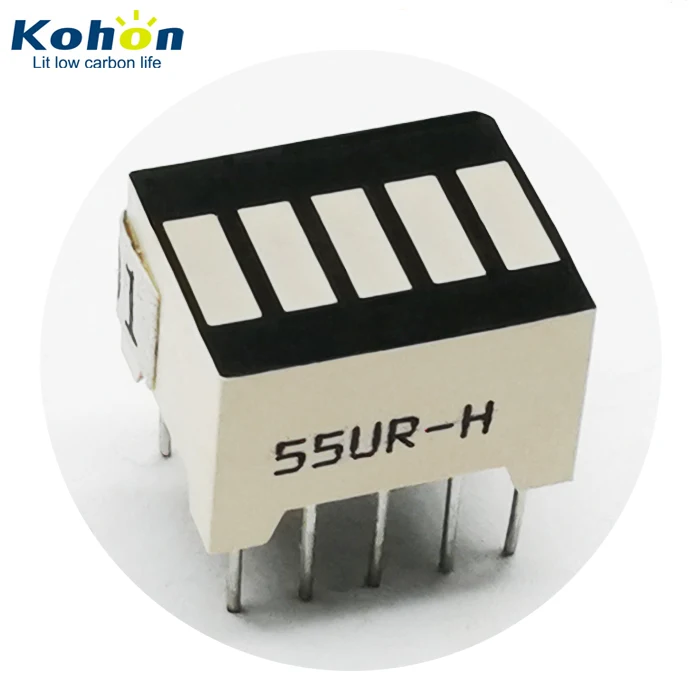 5 Segment Red Led bar Graph Display for Battery Indicators| Alibaba.com