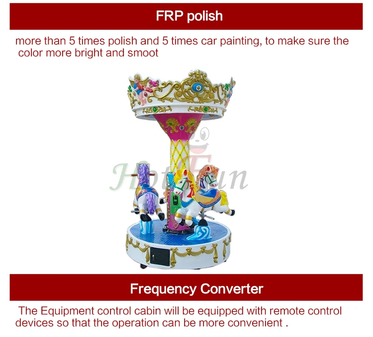 Portable Merry Go Round - Fun for Kids at Theme Parks
