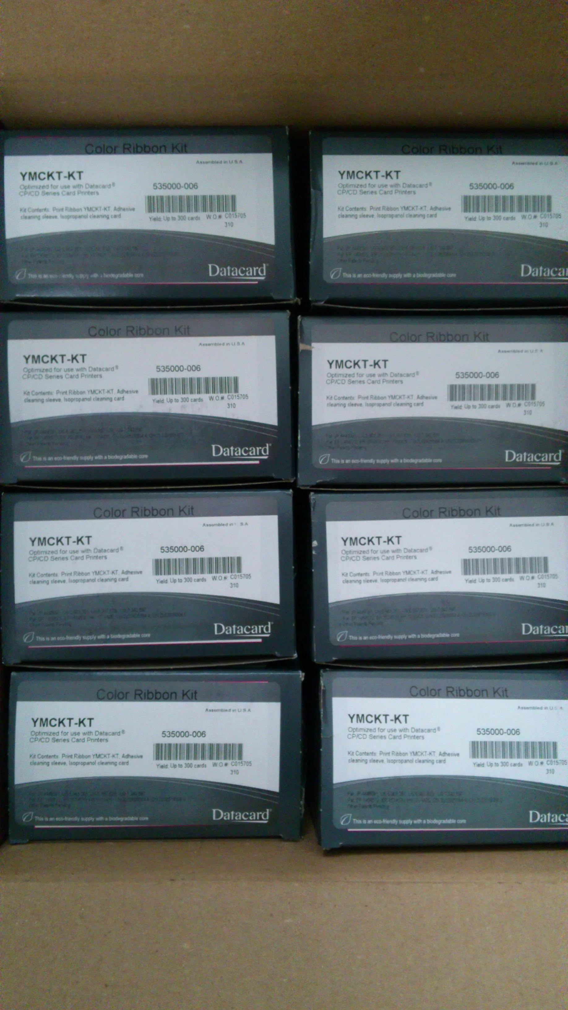 New Datacard 535700-004-R002 YMCKT Color Ribbon for CD800 Printer