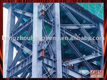 Prefabricated Steel Structure Column Fabrication For Highrise Building ...