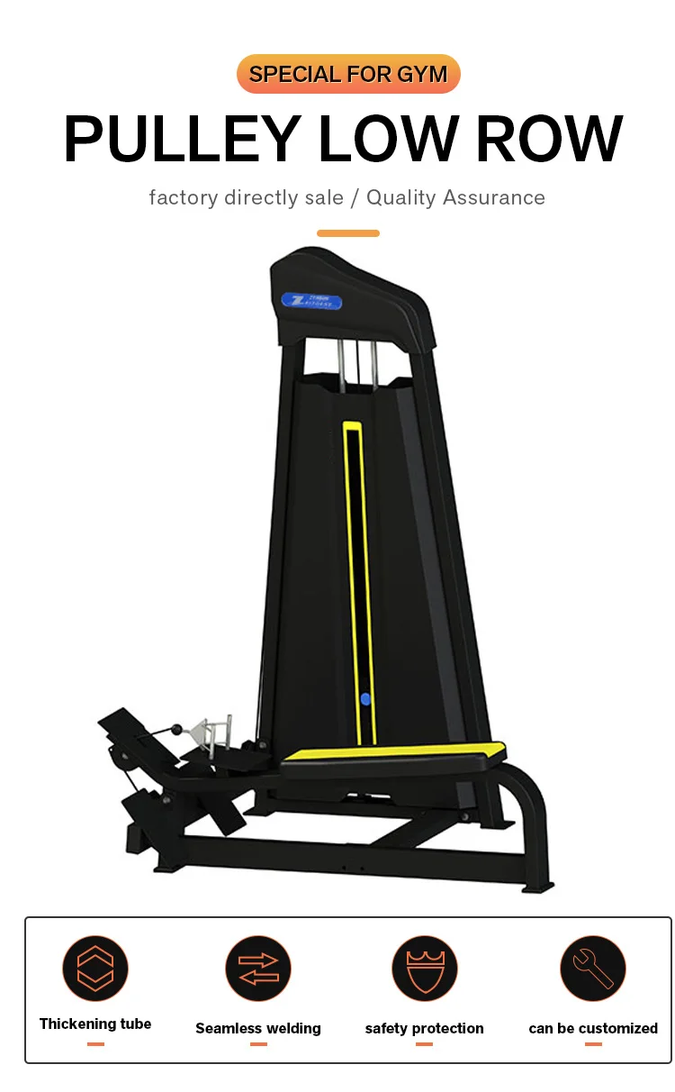 Ningjin Commercial Gym Fitness Equipment Pully Low Row - Buy Seated ...