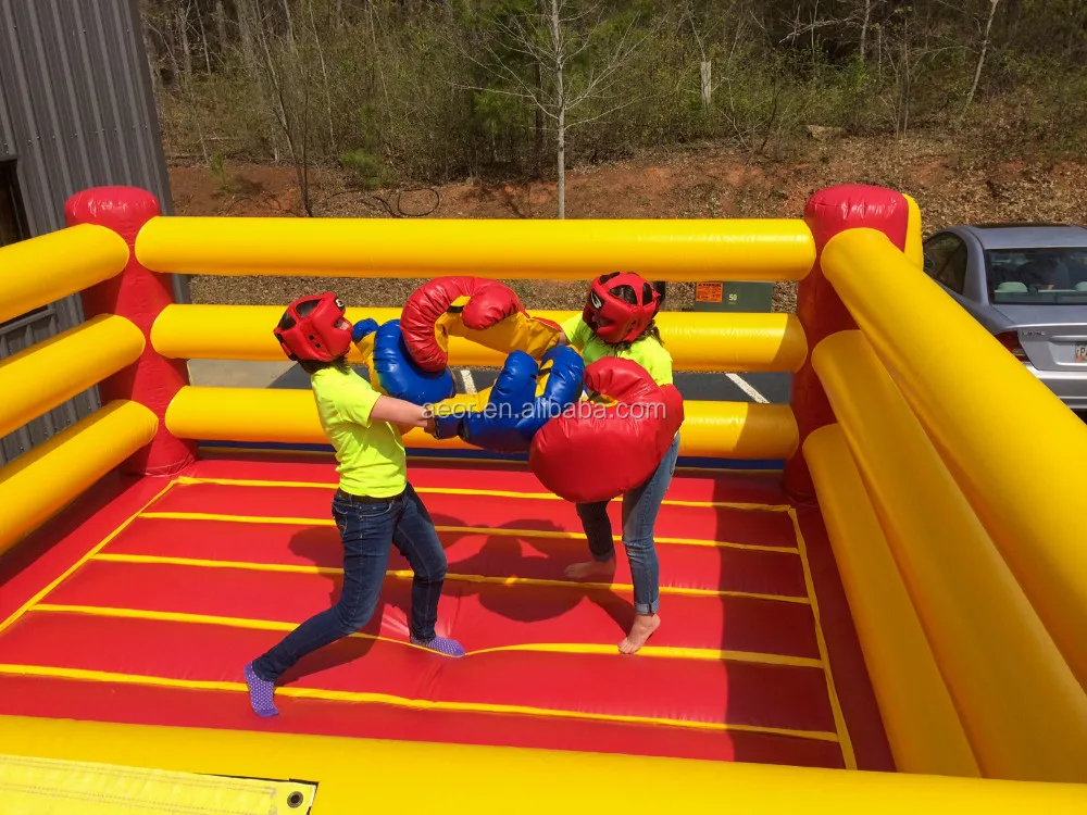 Kids Game Inflatable Boxing Ring For Sale / Used Wrestling Ring Sale ...