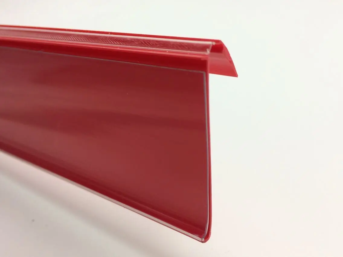 Meethope Pusher System Pvc Supermarket Shelf Dividers L Shape Stopper ...