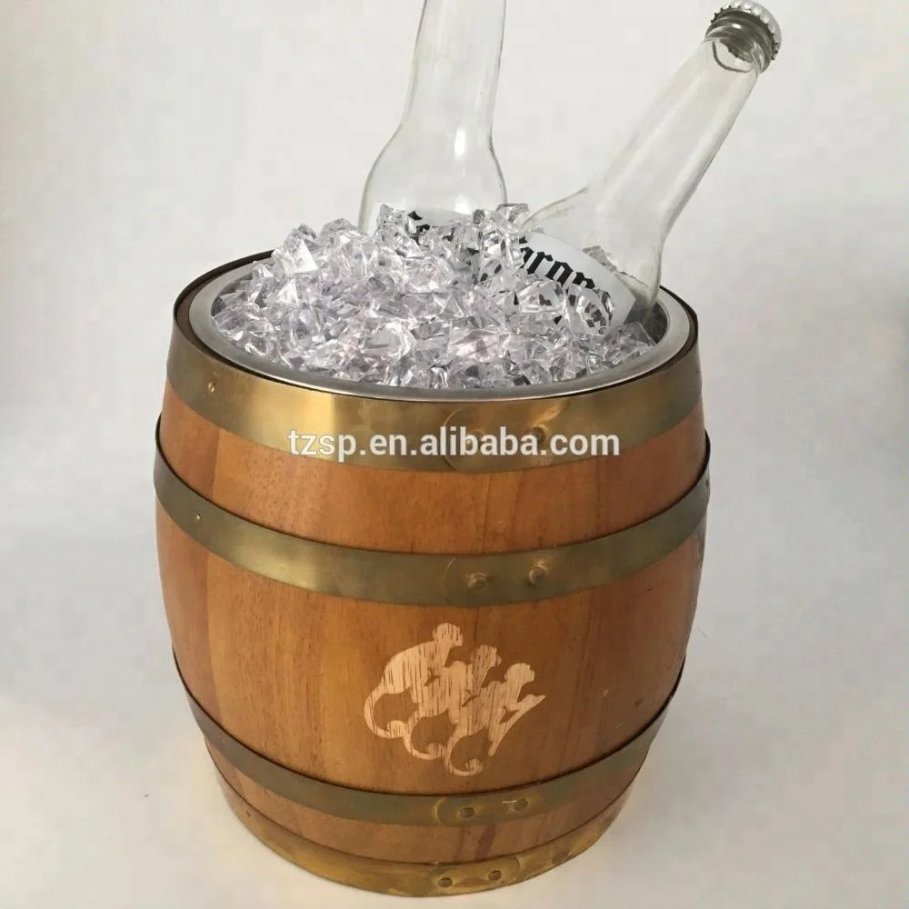 Factory Customized Handmade Wooden Ice Cooler Barrel - Buy Ice Barrel ...