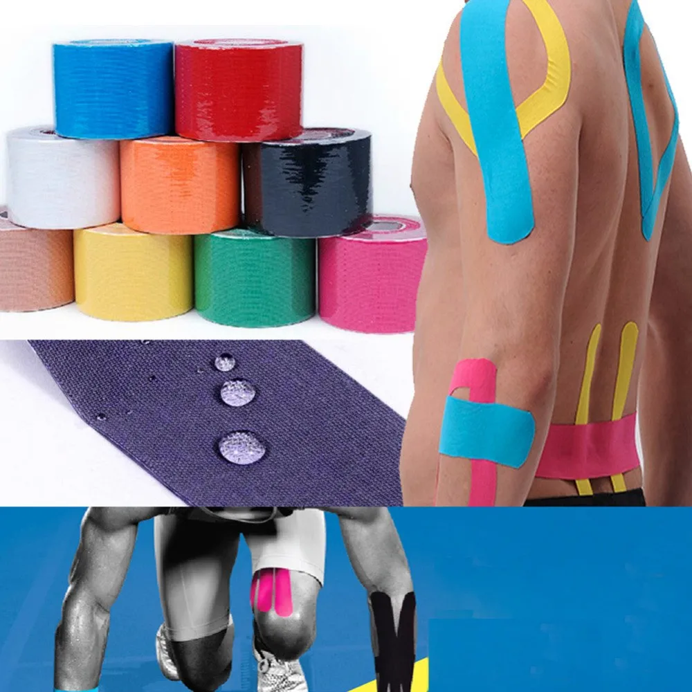 Super September 5m*5cm Muscle Tap Sports Kinesiology Tap - Buy K-tape ...