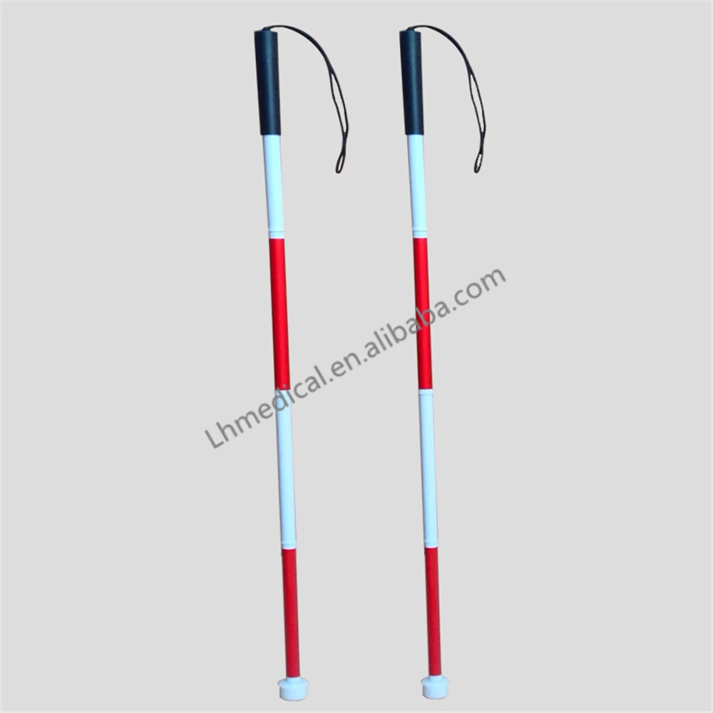 Telescopic White Canes For The Blind,Foldable Aluminum Telescopic Blind ...