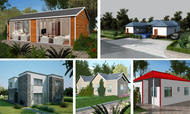 Low Cost Prefabricated House Philippines 1 Day Installation Various ...