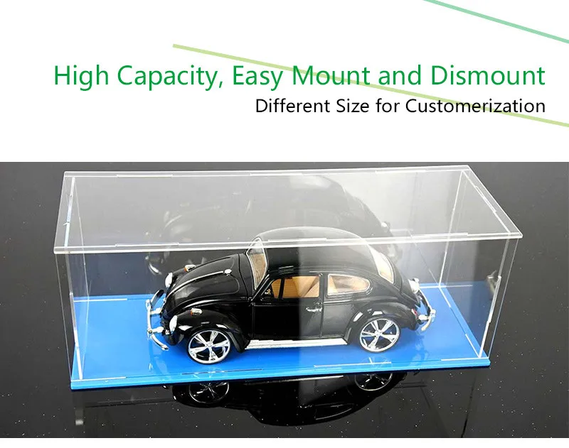Custom Figure Acrylic Toy Car Desktop Display Case For Toy Shop - Buy ...