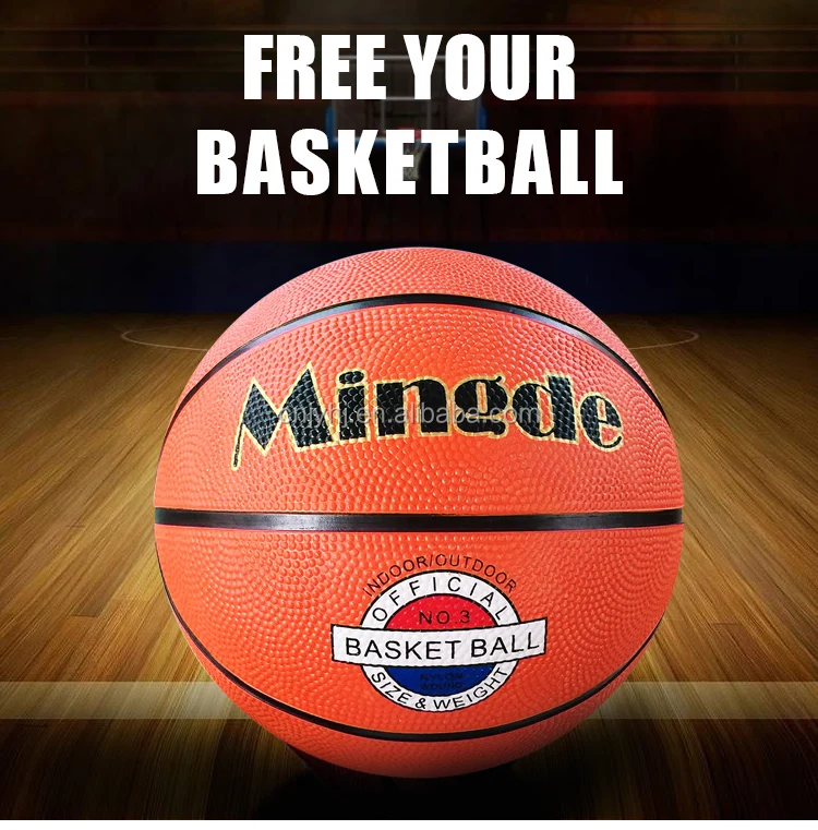 Custom Printed Standard Size 7 Basketball 8 Panel With Rubber Material ...