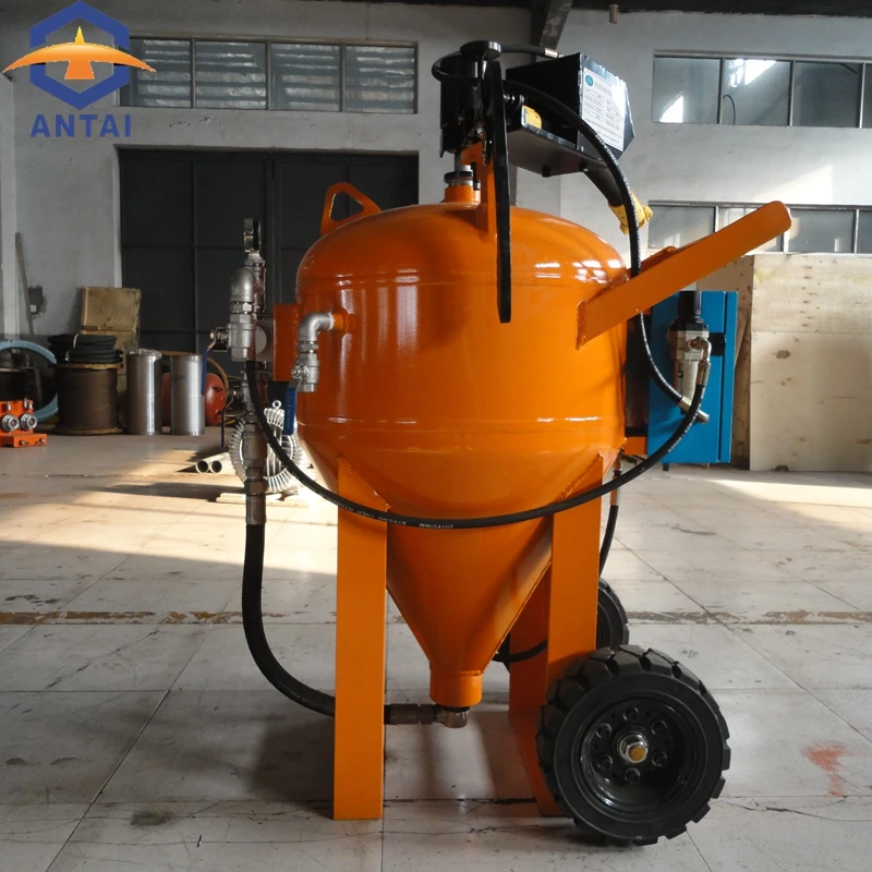 Commercial Movable Water Sandblaster Blasting Machine - Buy Commercial ...