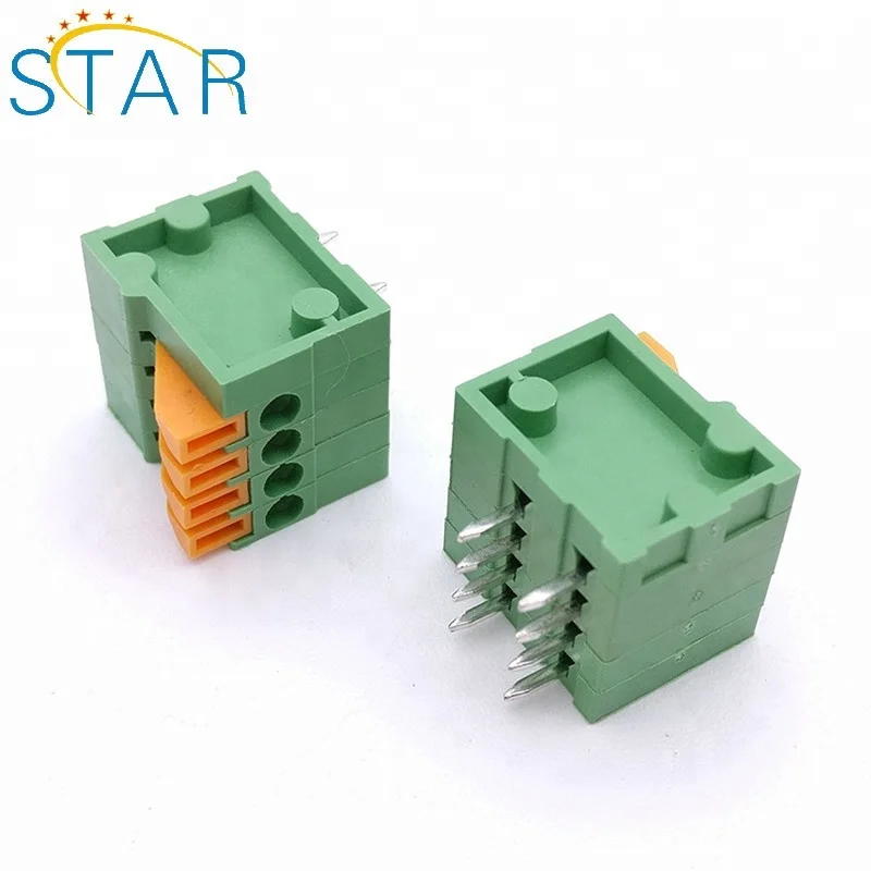 Factory Custom Pcb 2.54mm Pitch Spring Terminal Block| Alibaba.com