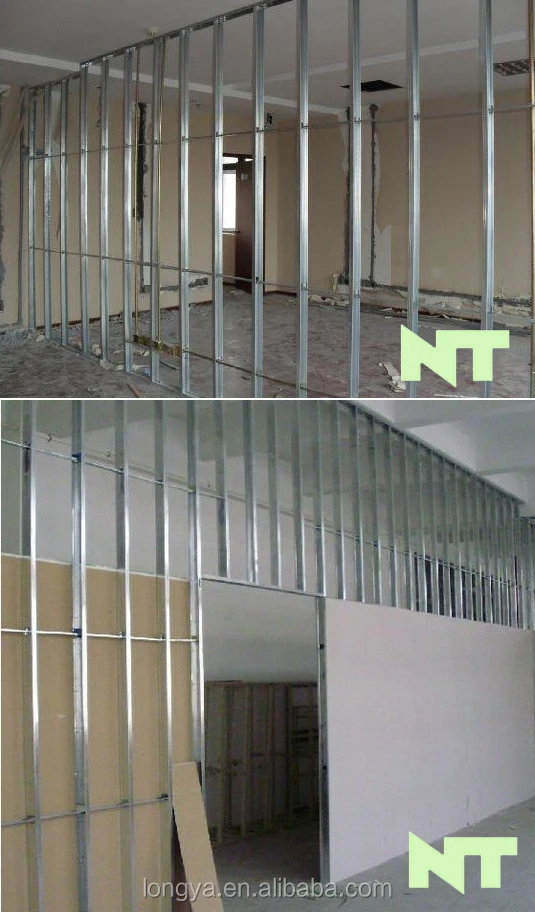 Wholesale Galvanized Drywall Profile Metal Studs & Tracks