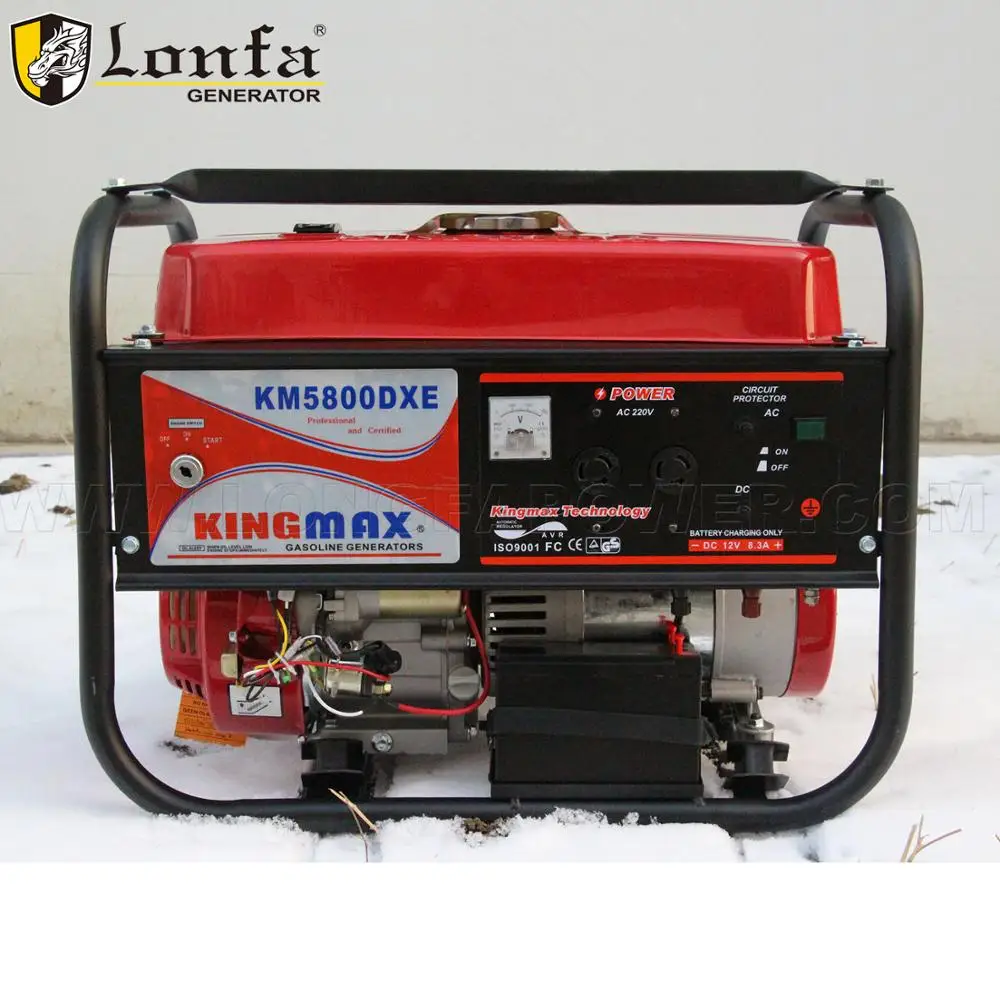 Km5800dxe 2500w Electric Start King Max Gasoline Generator - Buy ...