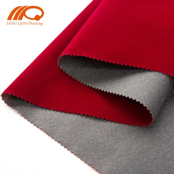 100% Nylon Flocking Material / Flocking Velvet Fabric - Buy Nylon ...