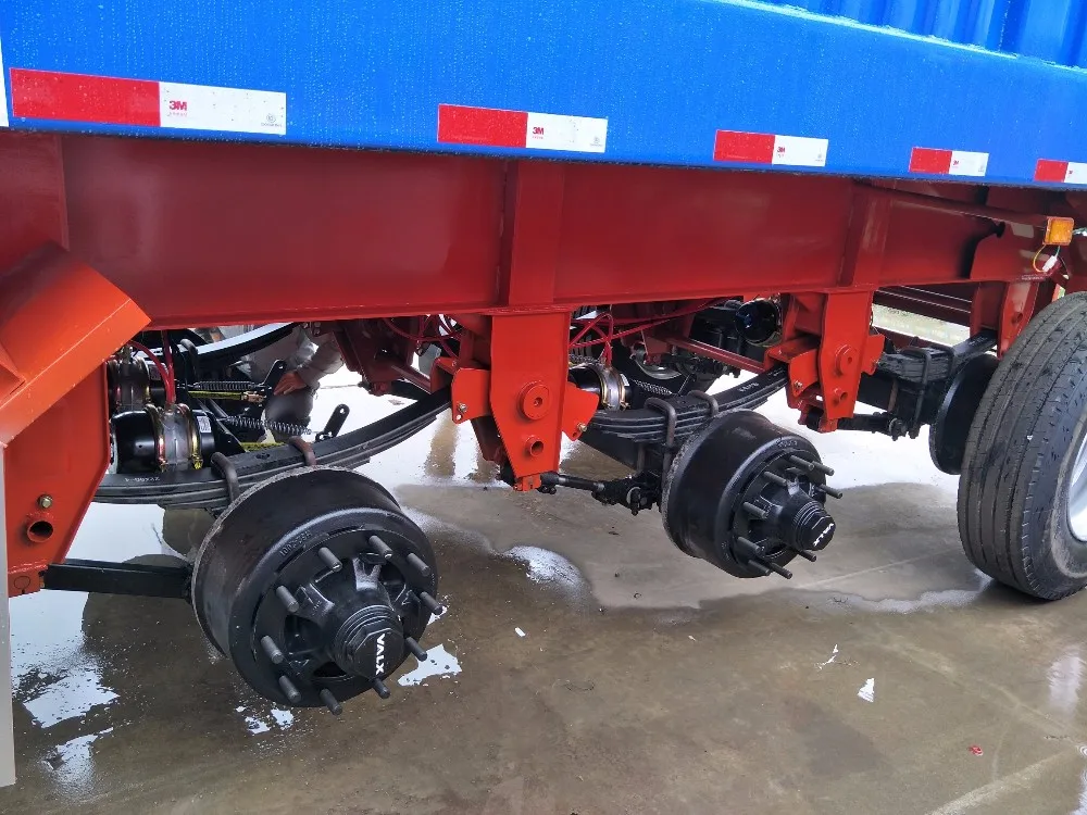 Two Axles Boogie Suspension With Leaf Spring - Buy Tandem Axle Trailer ...