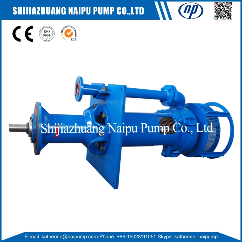 100ZJL Corrosion Resist Sludge Suction Sump Spindles Pump