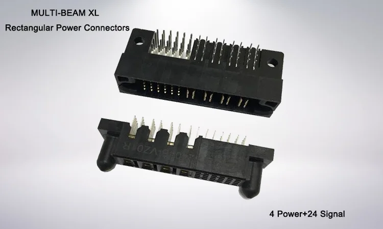 Power Blade Connectors 40a 4p+24s Combines Multiple Power And Signal Connectors - Buy Tyco ...