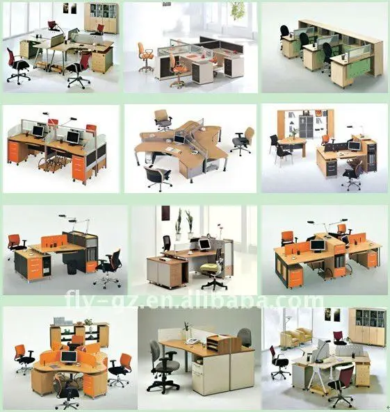 Office Workstation Layout/office Wooden Workstation/modern Office ...