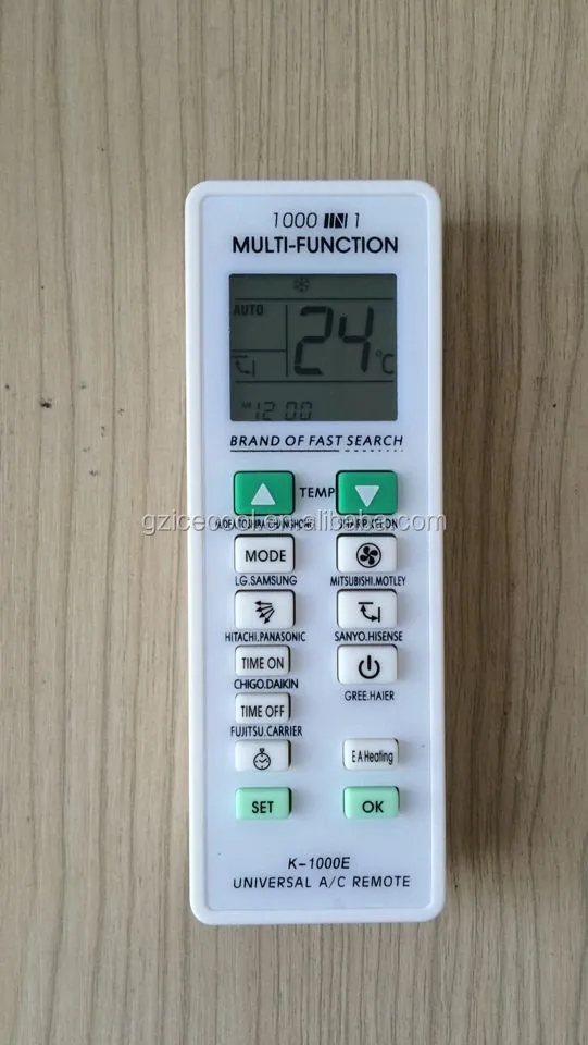 Universal Remote 1000 in 1 - AC Remote Control K-1000E