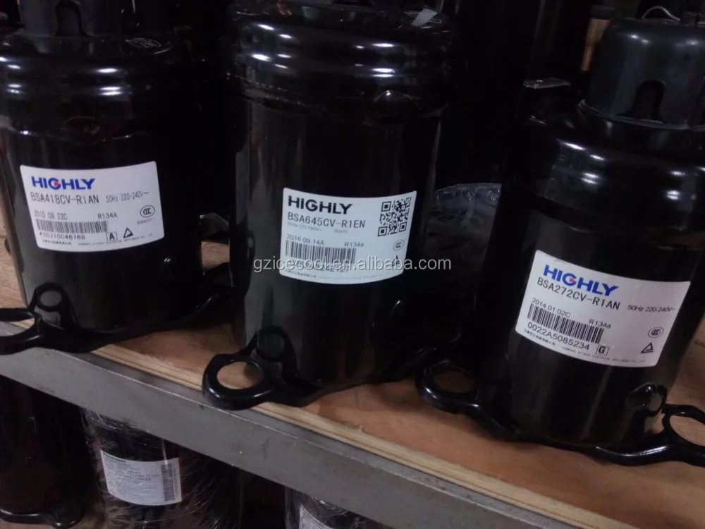 Bsa418cv-r1an Highly Mini Rotary Compressor Using R134a 220-240v 50hz ...