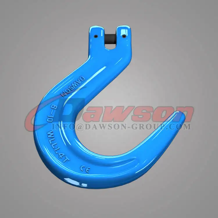 G100 / Grade 100 Forged Alloy Steel Clevis Foundry Hook,Large Opening ...