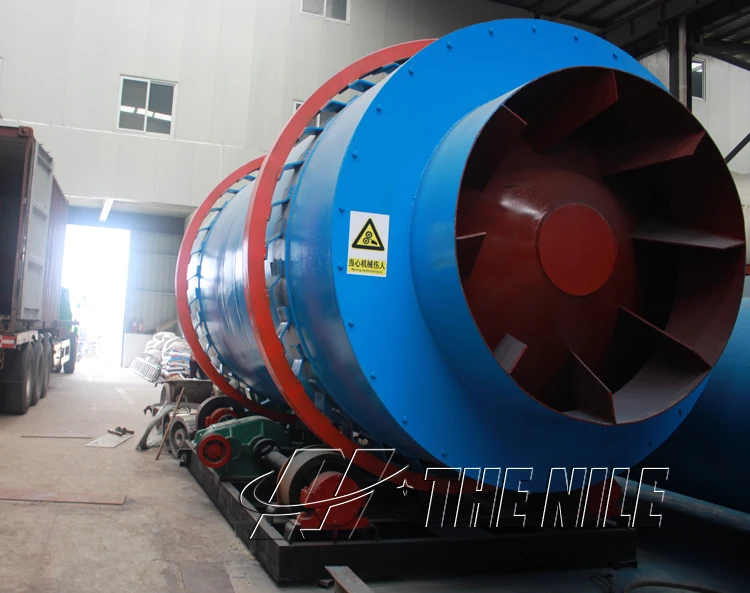 High Quality Small Sand Dryer Sand Drying Machine Three Pass Rotary ...