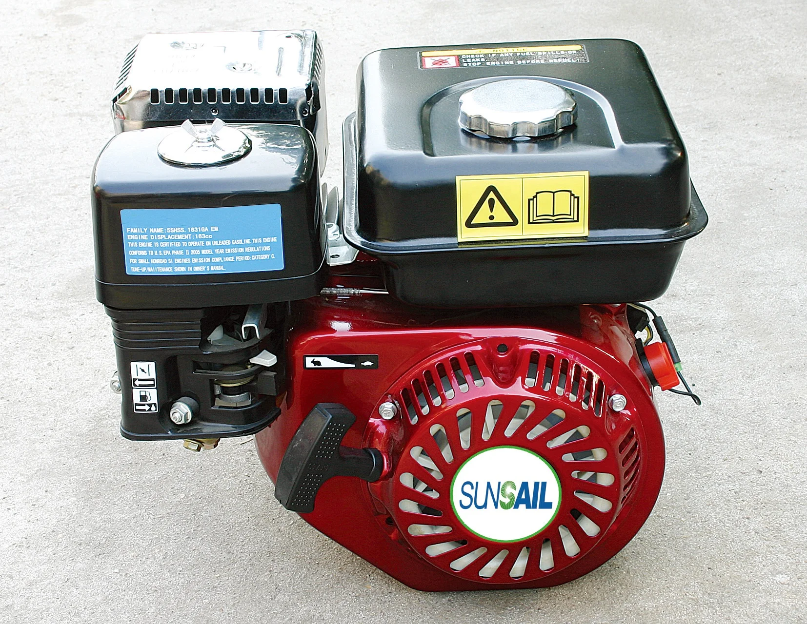 Sunsail Brand Stable Quality Matched Machine 4-stroke 9hp 170f 170 ...