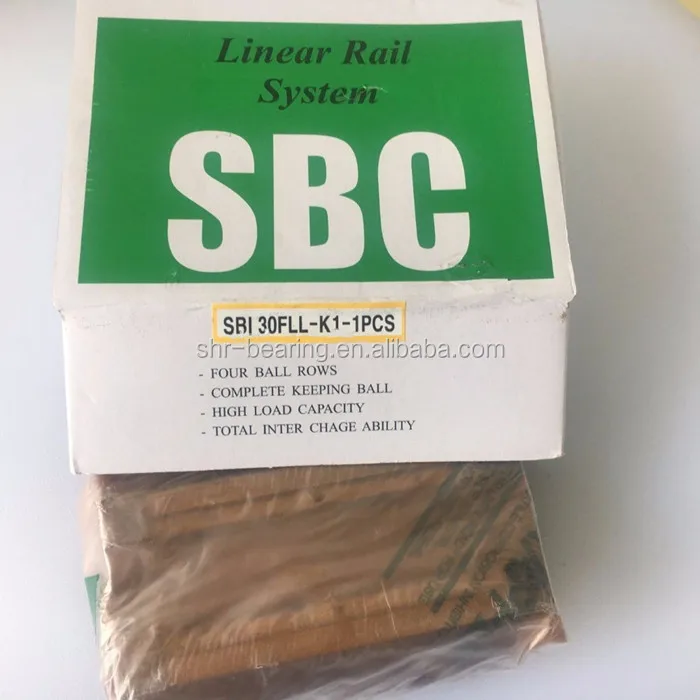 Korea Sbc Linear Slider Sbi 30fl Sbi30fl Sbi30 Linear Bearing Blocks ...