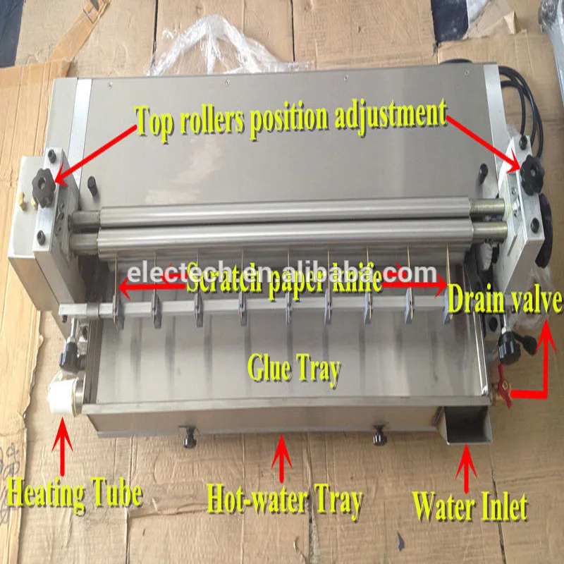 OR-JS-700A Table Top A4 A3 Paper Animal Glue Gluing Machine| Alibaba.com