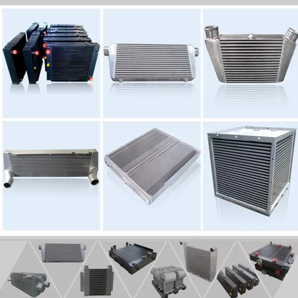 High Pressure Aluminum Excavator Hydraulic Oil Cooler Radiator Manufacturer