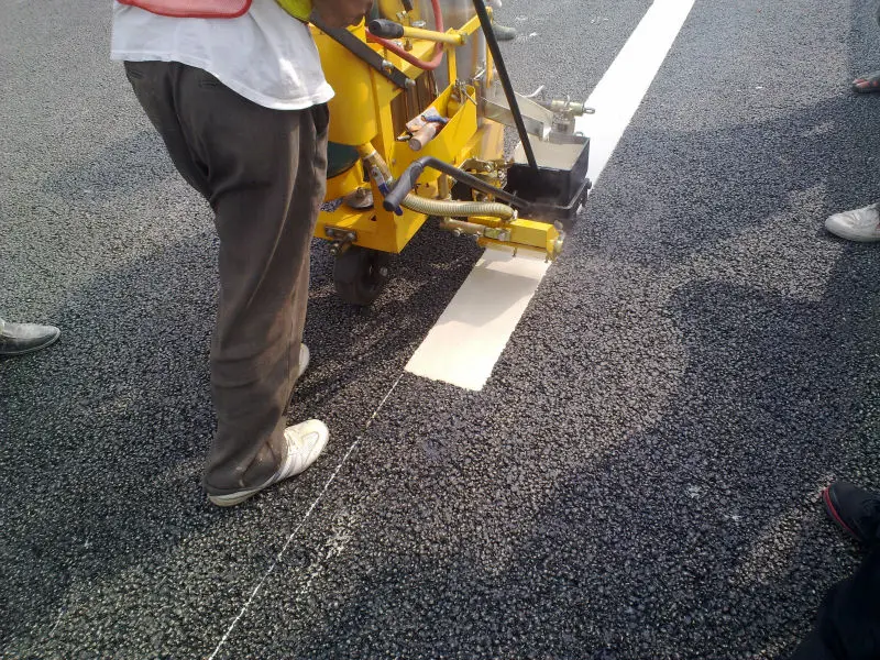 Thermoplastic Reflective Paint Pavement Line Marking Machine - Buy Road ...