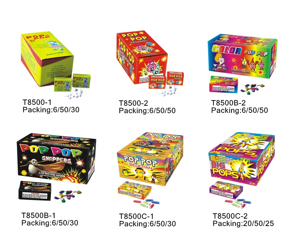 Wholesale T8500b-1noverty Kids Fireworks Pop Pop Snappers Firecrackers ...