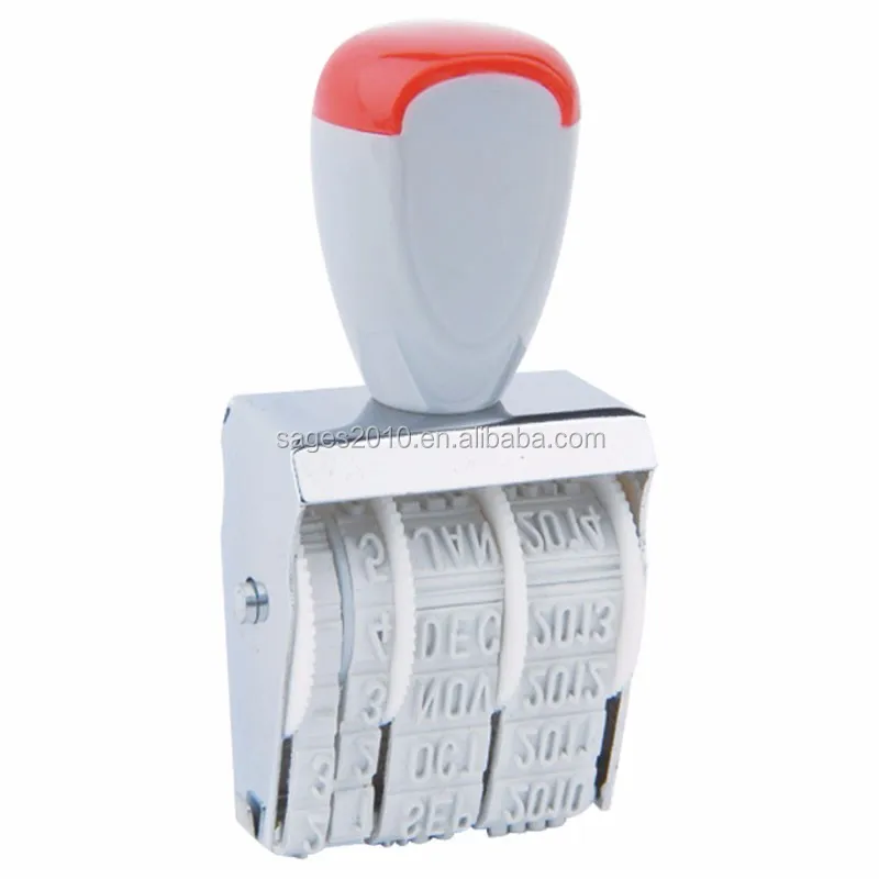 China Sages Factory High Quality 8 Digits Rubber Number Stamp - Buy ...