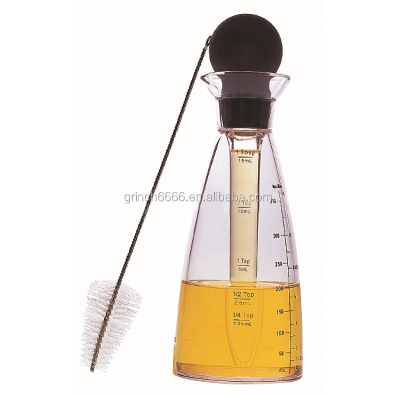 2023 Pipette Oil Dispenser with Measuring Tube - Glass Bottle