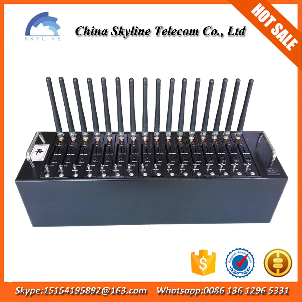 Gsm Quad Band 16 Ports Sms Blaster/ Bulk Sms Sending Device - Buy Sms ...