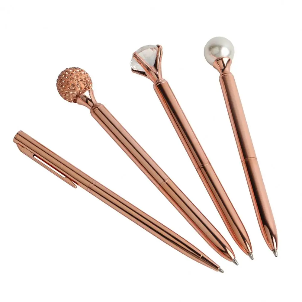 Luxury Bling Wedding Gift Assortment Pens Custom Rose Gold Plated ...