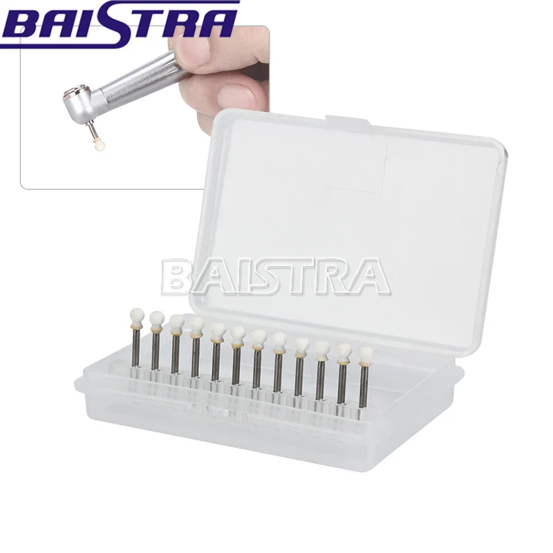 Best Price Dental Fg Polishing Burs Dental Round White Stone Polishing ...