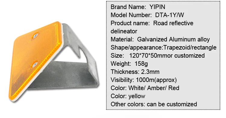Different Types Trapezoid Reflective Signs Road Delineator - Buy Road ...