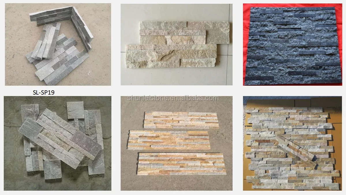 Natural Slate Stone Wall Cladding Tile - Durable & Stylish