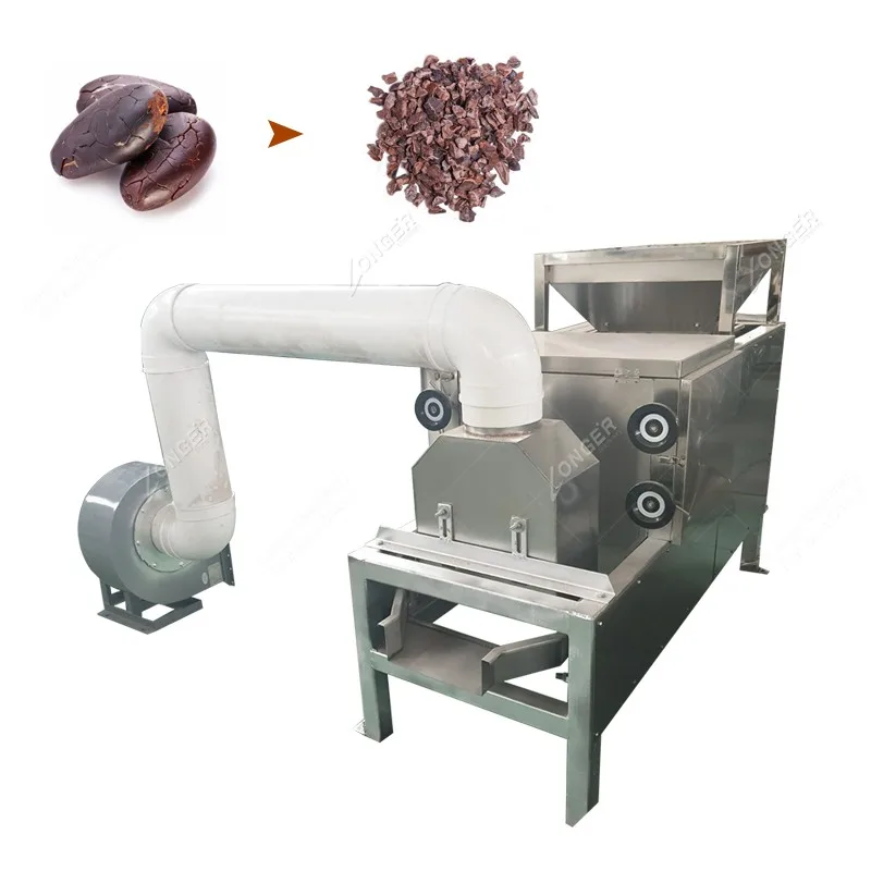 Hot Sale Cacao Peeler Roasted Cocoa Bean Peeling Machine - Buy Cocoa ...