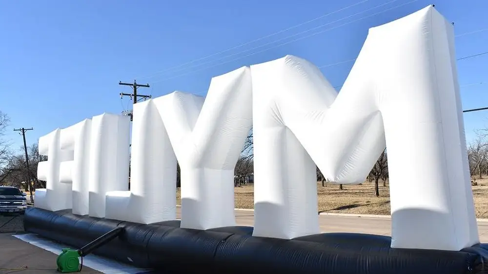 Customized Advertising Giant Inflatable Letters,Inflatable Logo Letters ...
